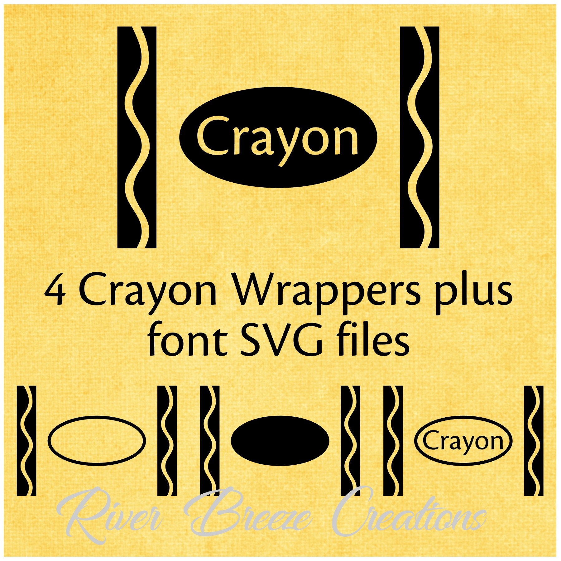 Crayon Svg Crayola crayons Svg Crayon Wrapper Svg Crayon | Etsy