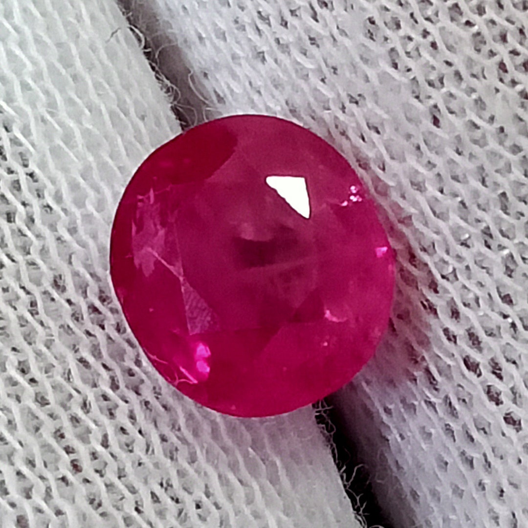 Old Burma Ruby, Natural Ruby, Old Cut Ruby, 1.60 Cts., Oval Ruby ...