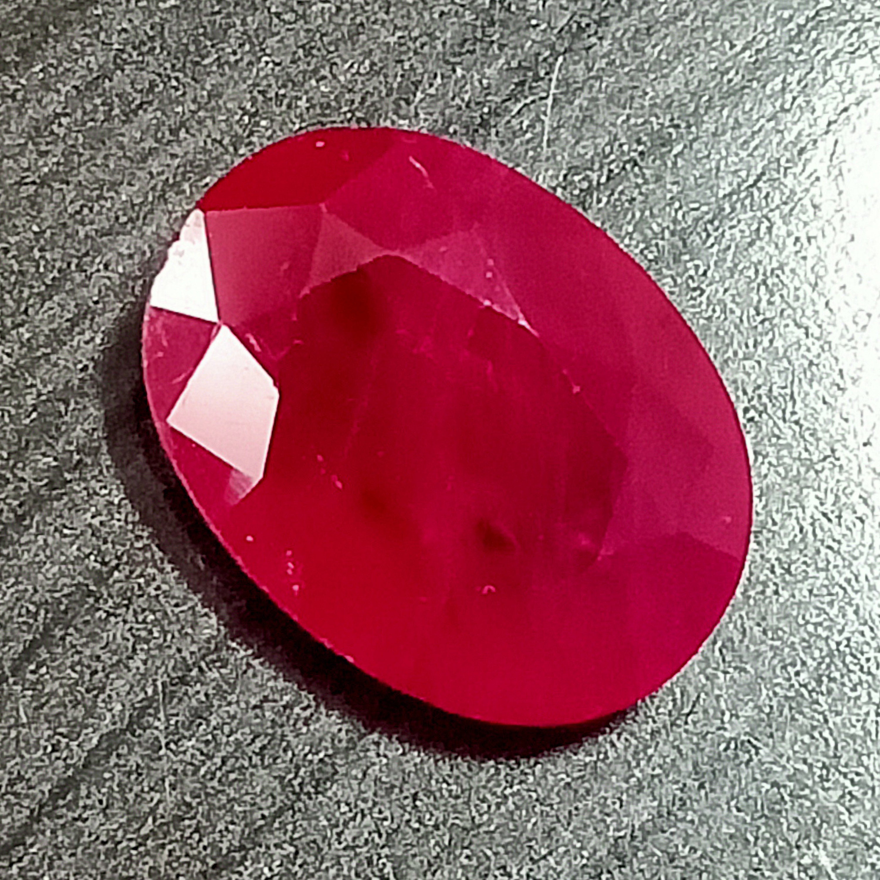 Ruby Myanmar ,2.85 Cts. ,ruby ,burmese Ruby ,burma Ruby ,red Ruby, 3 ...