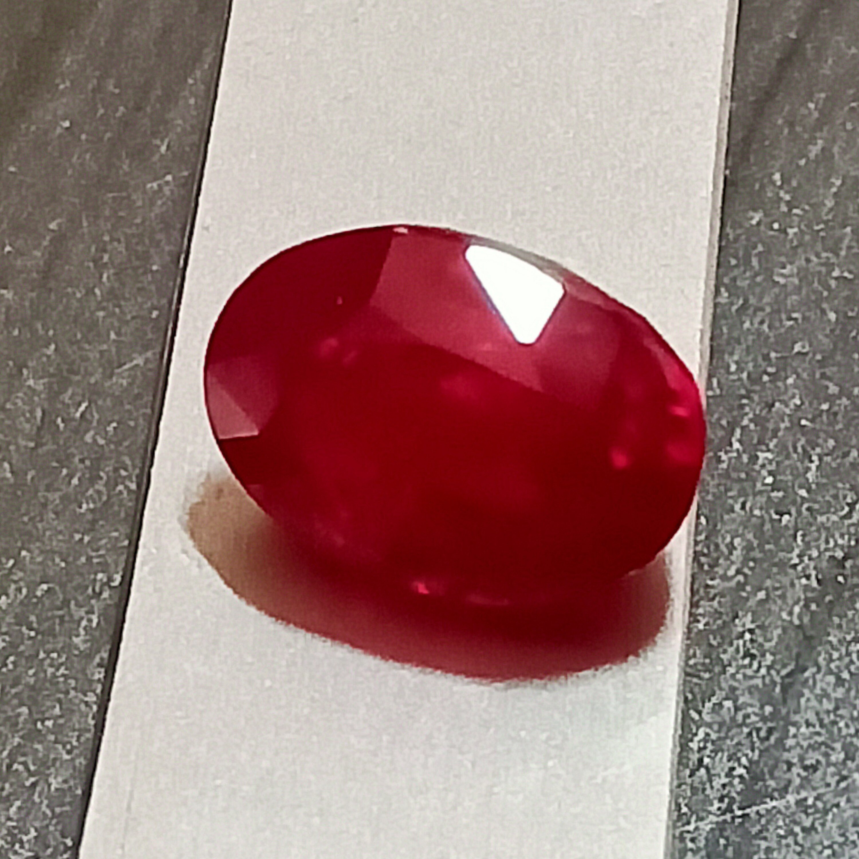 Old Burma Ruby, Pigeon Blood, Old Cut Ruby, 2.01 Cts., Oval Ruby ...