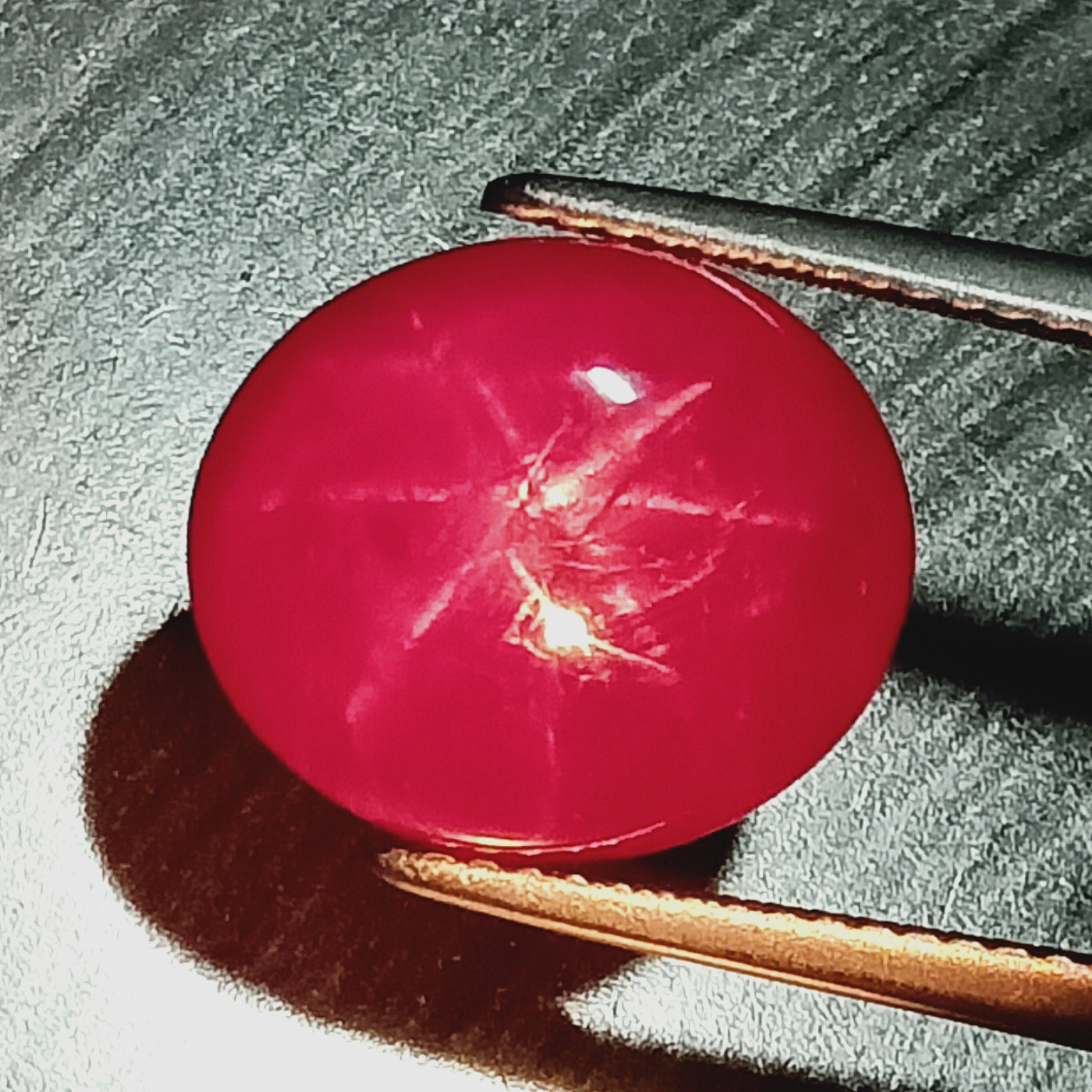 Extra Large, Star Ruby, No Heat,certified Star Ruby, 11.48 Ct, Myanmar ...
