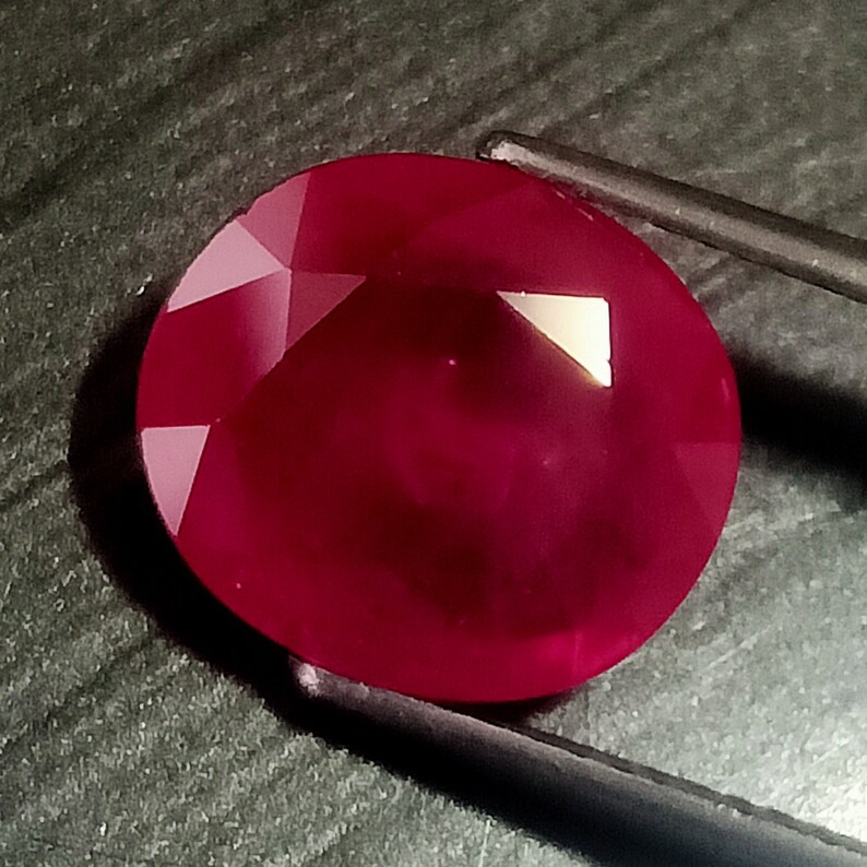 Large Ruby, 4.79 Carat, Burmese Ruby, Ruby, Ruby Myanmar, Natural Ruby ...