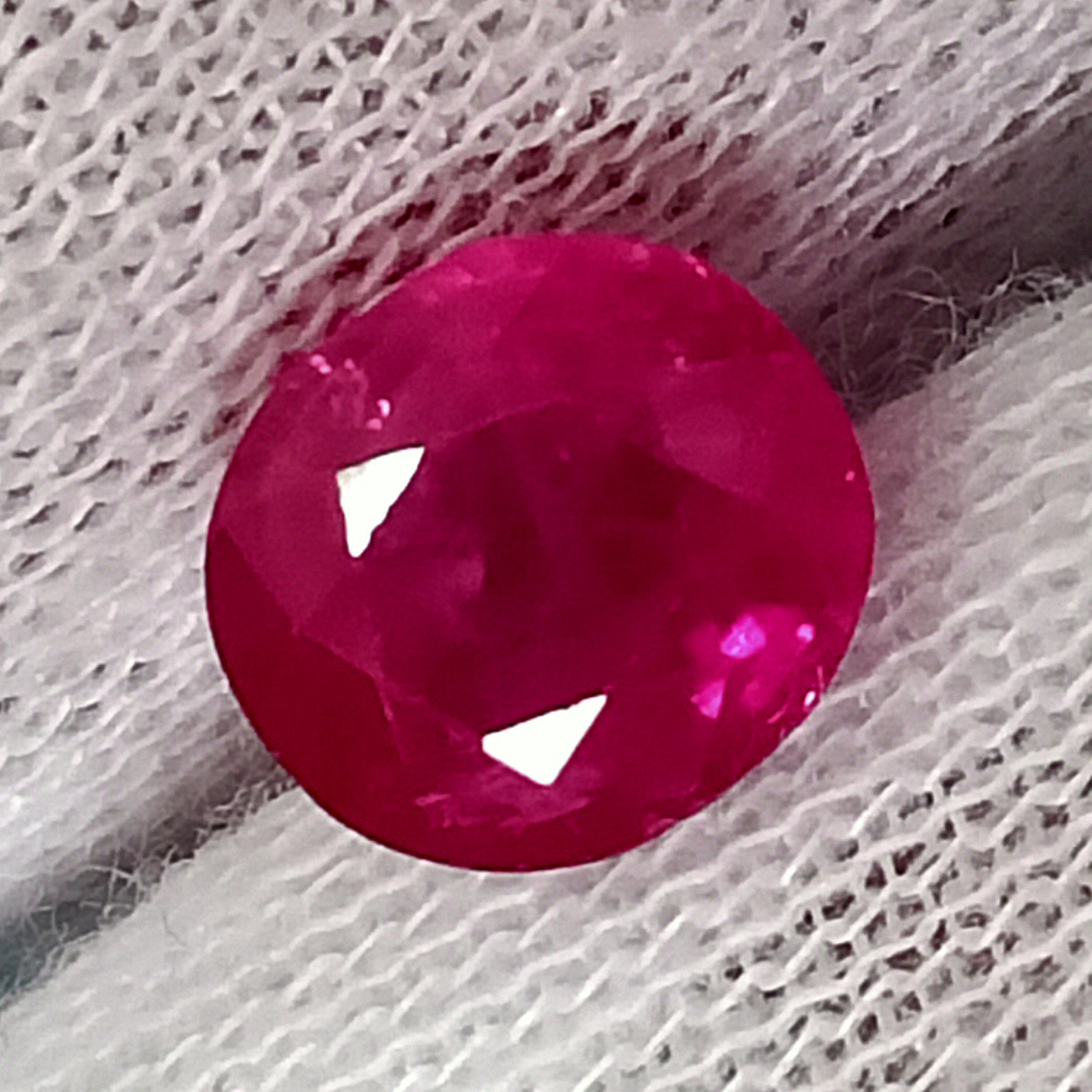 Old Burma Ruby, Natural Ruby, Old Cut Ruby, 1.60 Cts., Oval Ruby ...