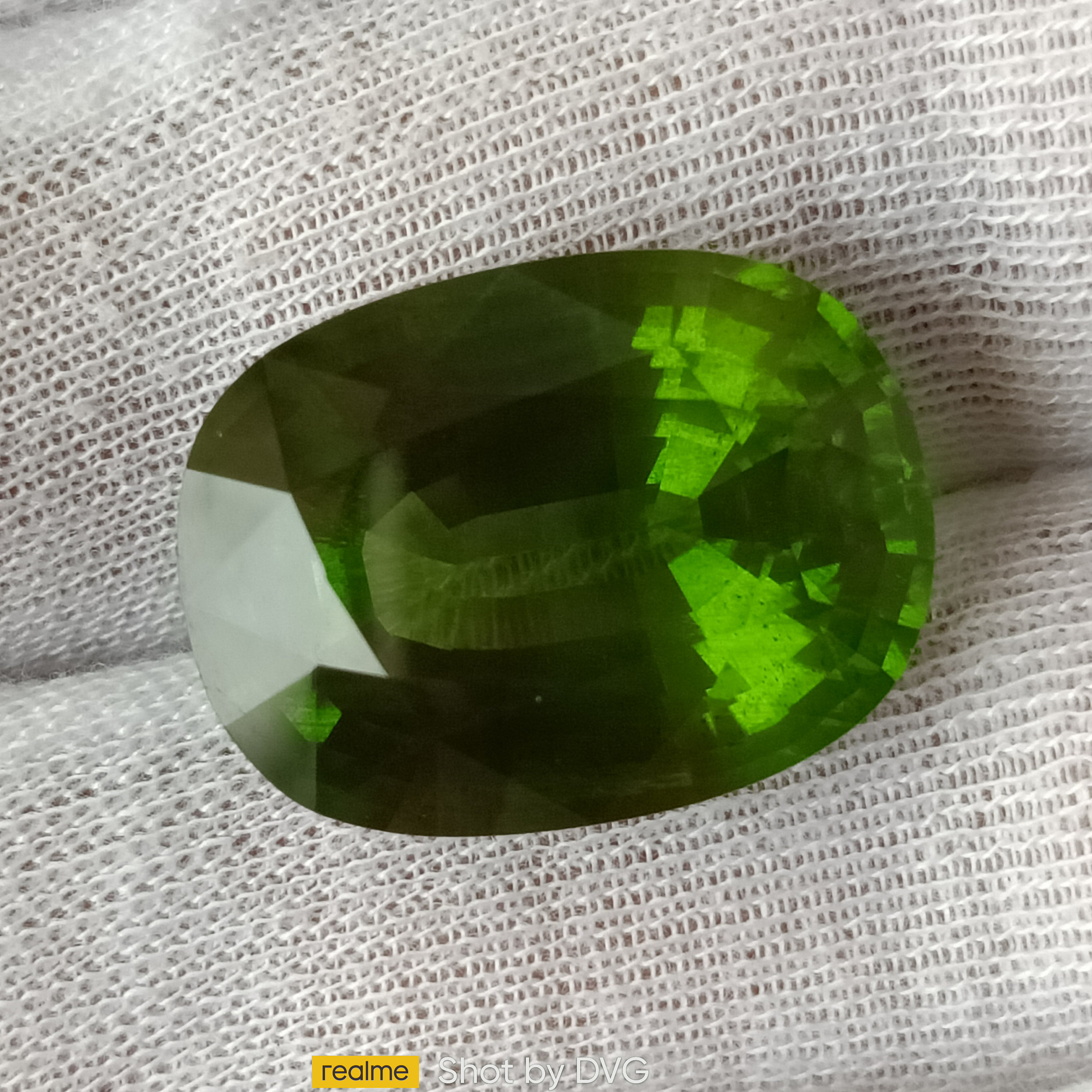 Extra Large, Burmese Peridot, Myanmar Peridot, 25.91 Cts., Oval, Oval ...