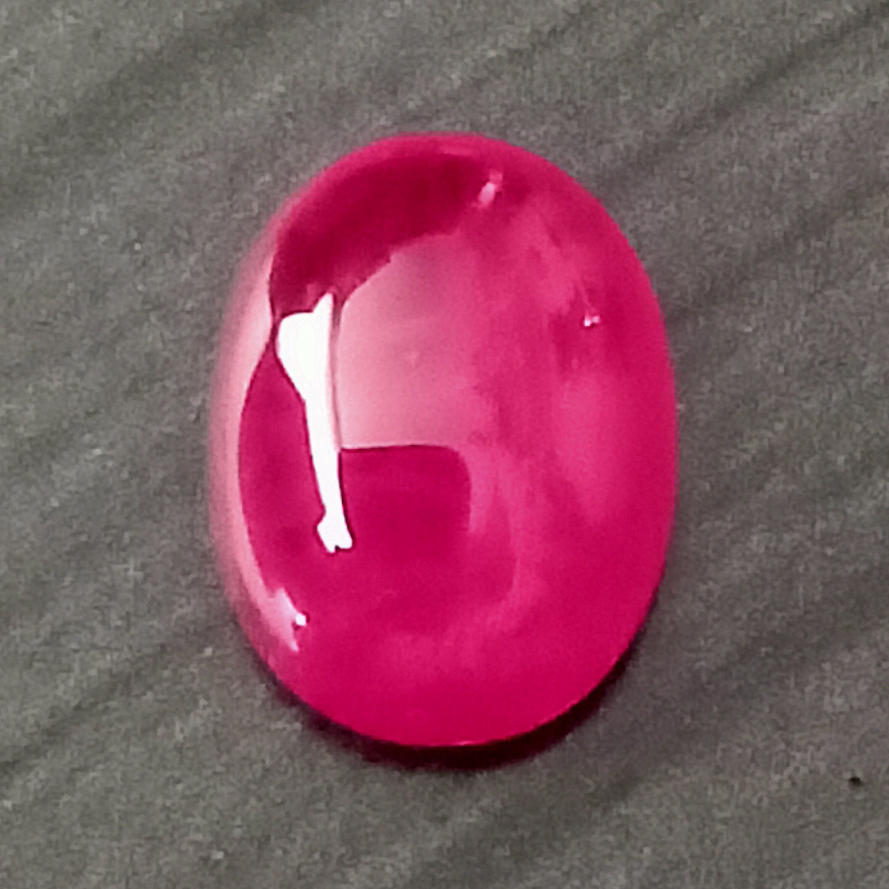 Natural Ruby, 1.85 Cts., Ruby, Ruby Oval Cabochon, Ruby Cabochon ,oval ...