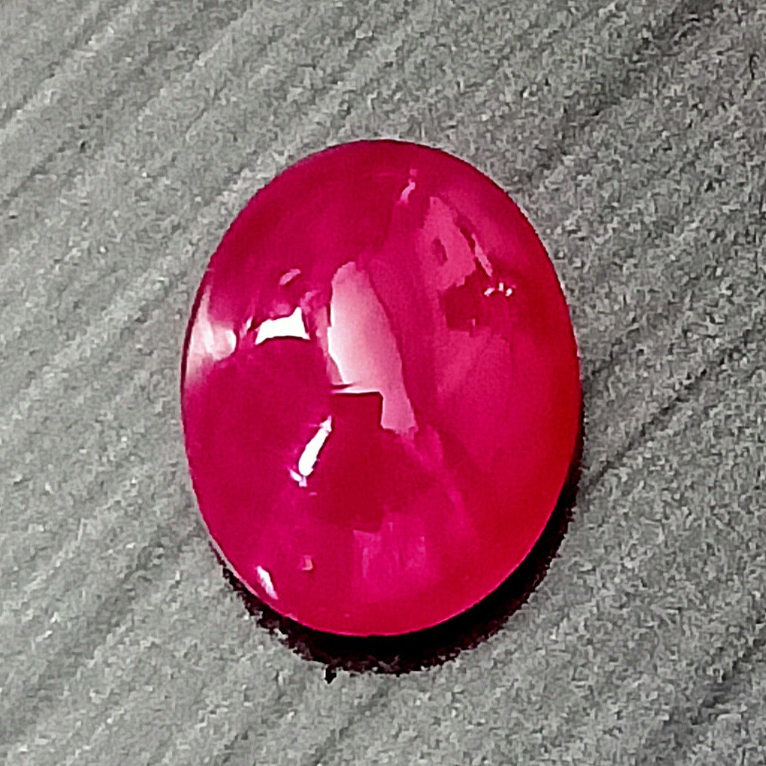 Natural Ruby, Ruby Cabochon, Burmese Ruby, 4.24 Cts., Ruby Cabochon ...