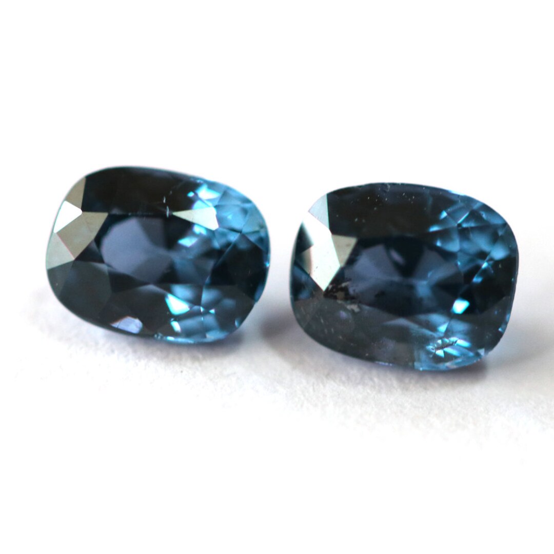 Blue Spinel , Vietnamese Spinel , Cushion Cut , No-heat Natural Spinel ...