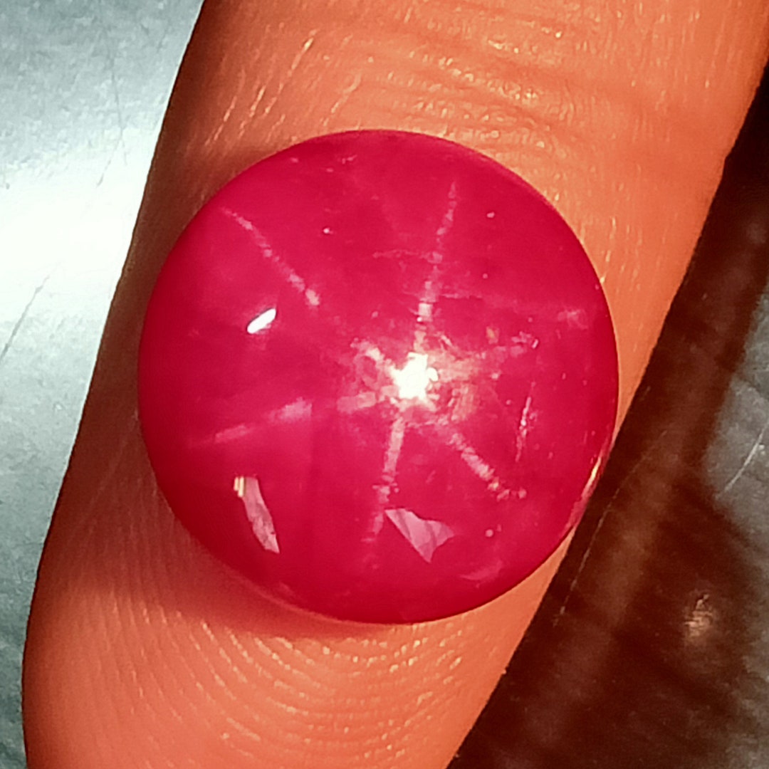 Extra Large, Star Ruby, No Heat,certified Star Ruby, 13.29 Ct, Myanmar ...