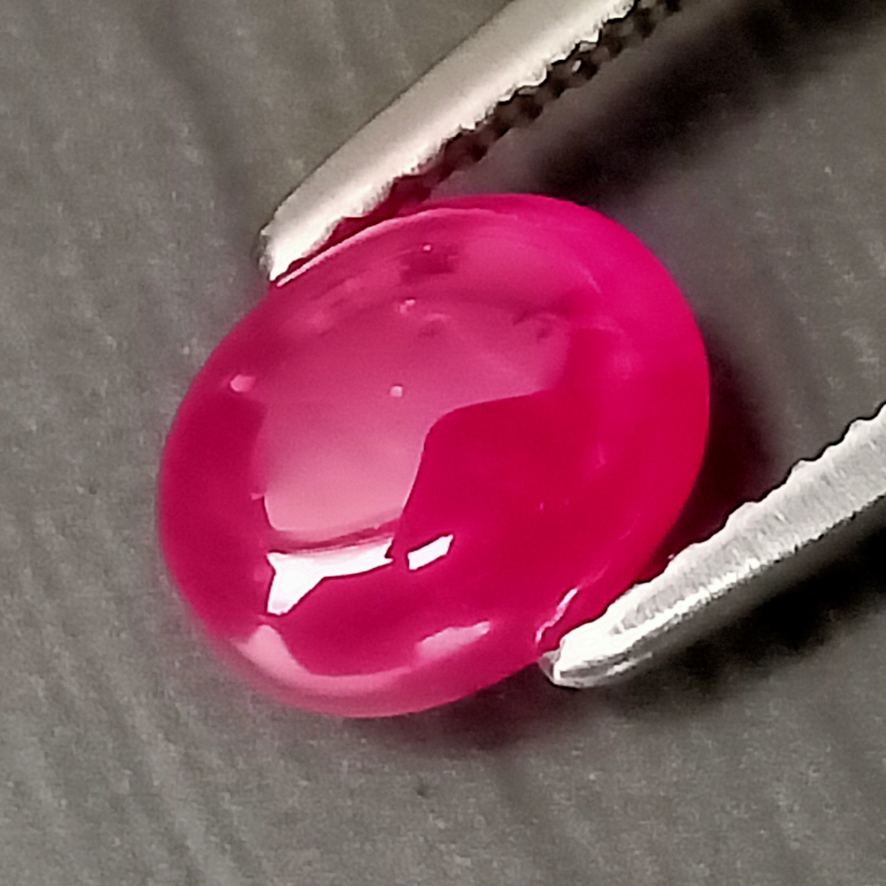 Natural Ruby, 1.85 Cts., Ruby, Ruby Oval Cabochon, Ruby Cabochon ,oval ...