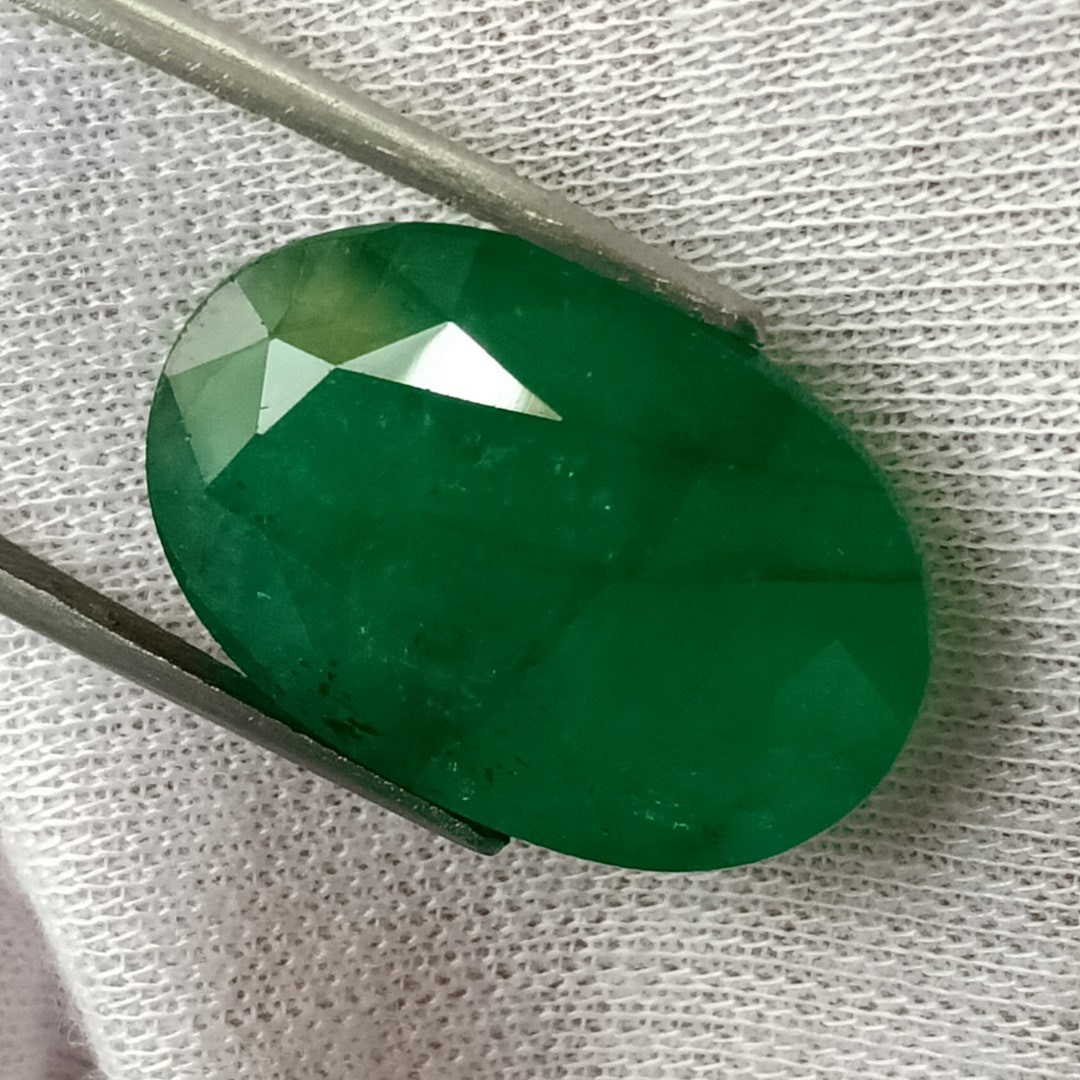 Large Emerald,oval, 15.72 Ct, Emerald Oval, Emerald, Oval Shape ...