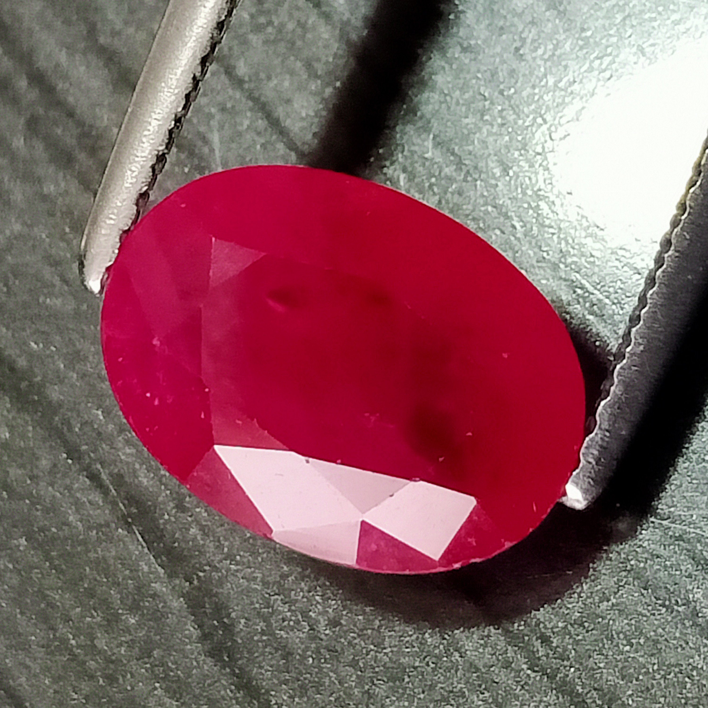 Ruby Myanmar ,2.85 Cts. ,ruby ,burmese Ruby ,burma Ruby ,red Ruby, 3 ...