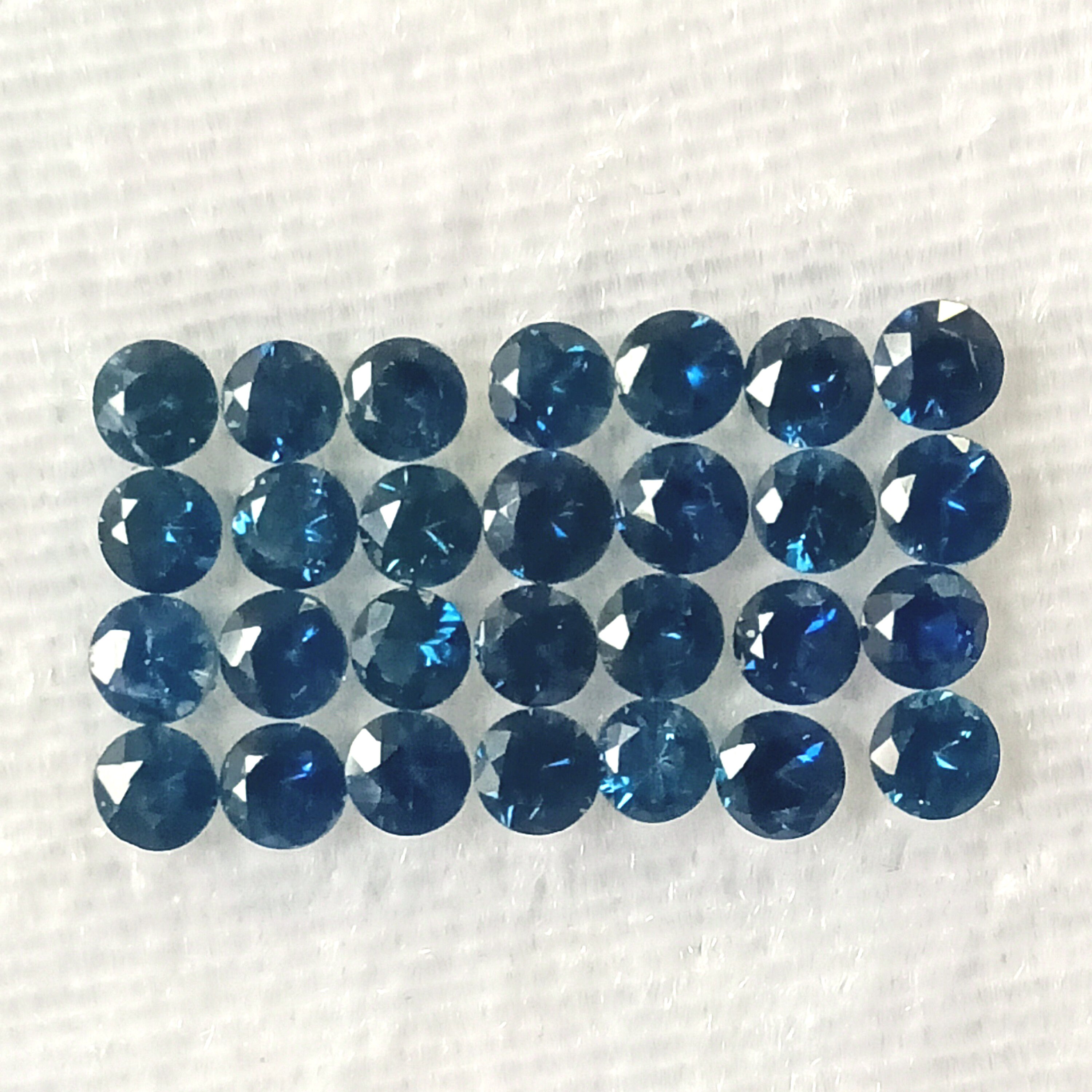 Gemstones 5.34 Cttw Sapphire Round Lot Sapphire Thailand Sapphire ...