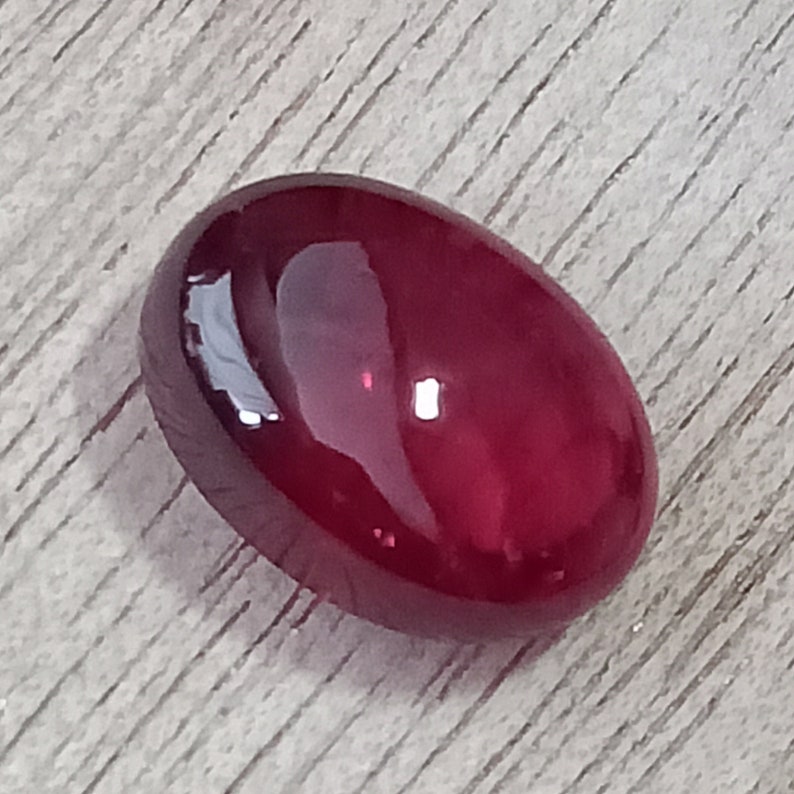 Rubellite, 5.30 Cts., Rubelite, Tourmaline, Oval Shape, Cabochon ...