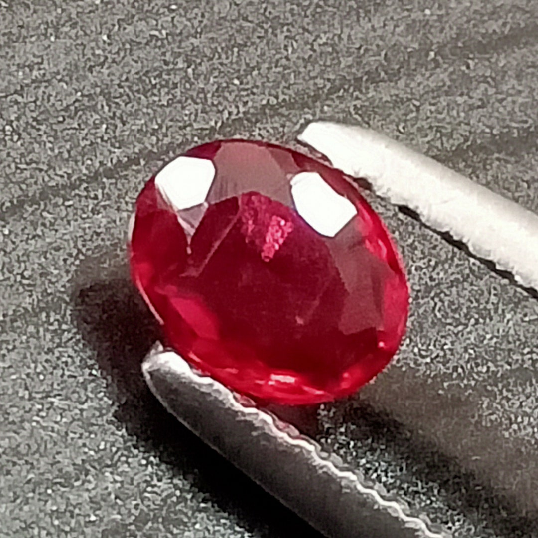 Unheated, Vivid Red Spinel, Myanmar Spinel, 0.34 Cts., Myanmar Red ...