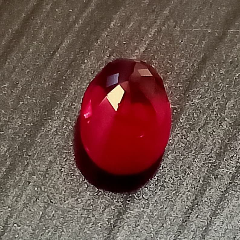 Old Burma Ruby, Pigeon Blood, Old Cut Ruby, 2.01 Cts., Oval Ruby, Pigeon Blood Ruby, Ruby Burma ...