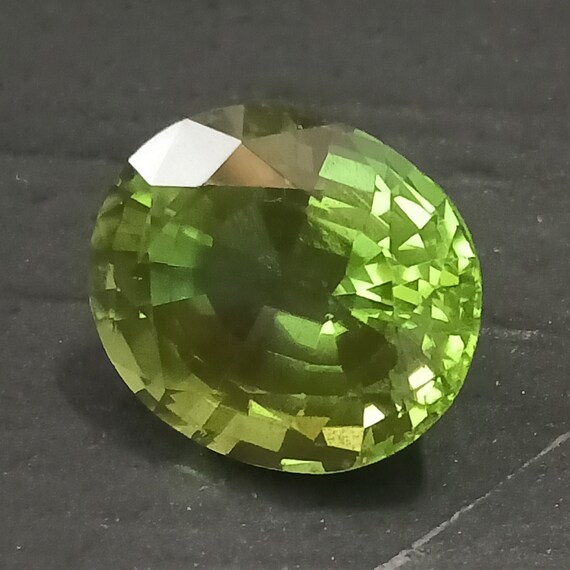 Peridot Oval Myanmar Peridot Burmese Peridot Oval | Etsy