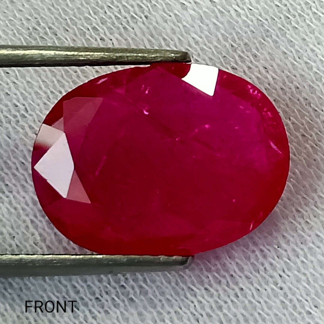 Large Ruby, Ruby, Oval Ruby, 4.34 Cts, Mozambique Ruby, Red Ruby, Ruby ...