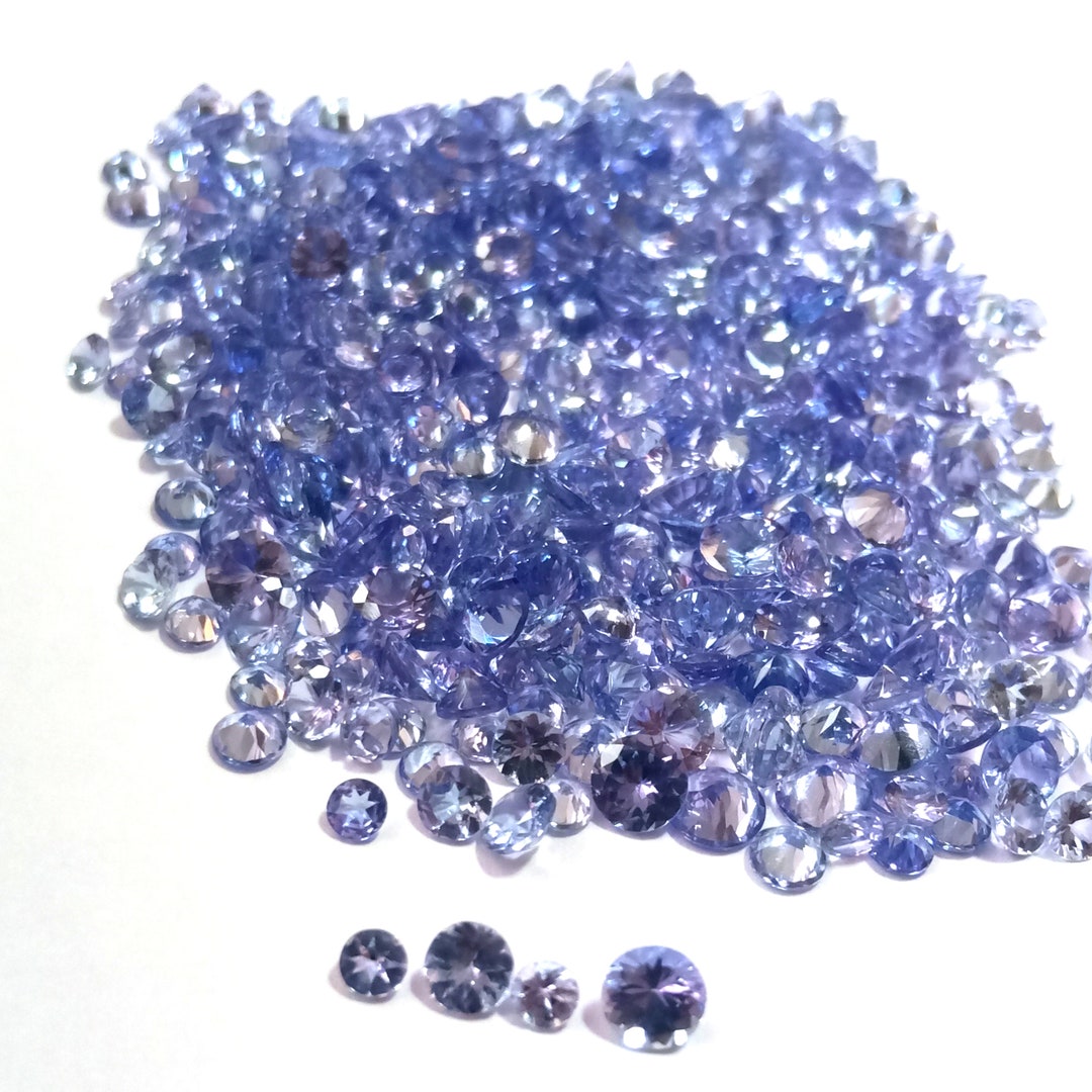 Tanzanite Wholesale , Lot 52.78 Cttw , Tanzanite Round , Round ...