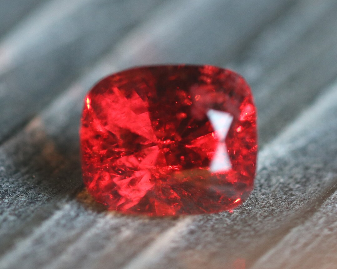 3.88 Cts., Spinel, Natural Red Spinel, Natural Spinel, Natural Vietnam ...