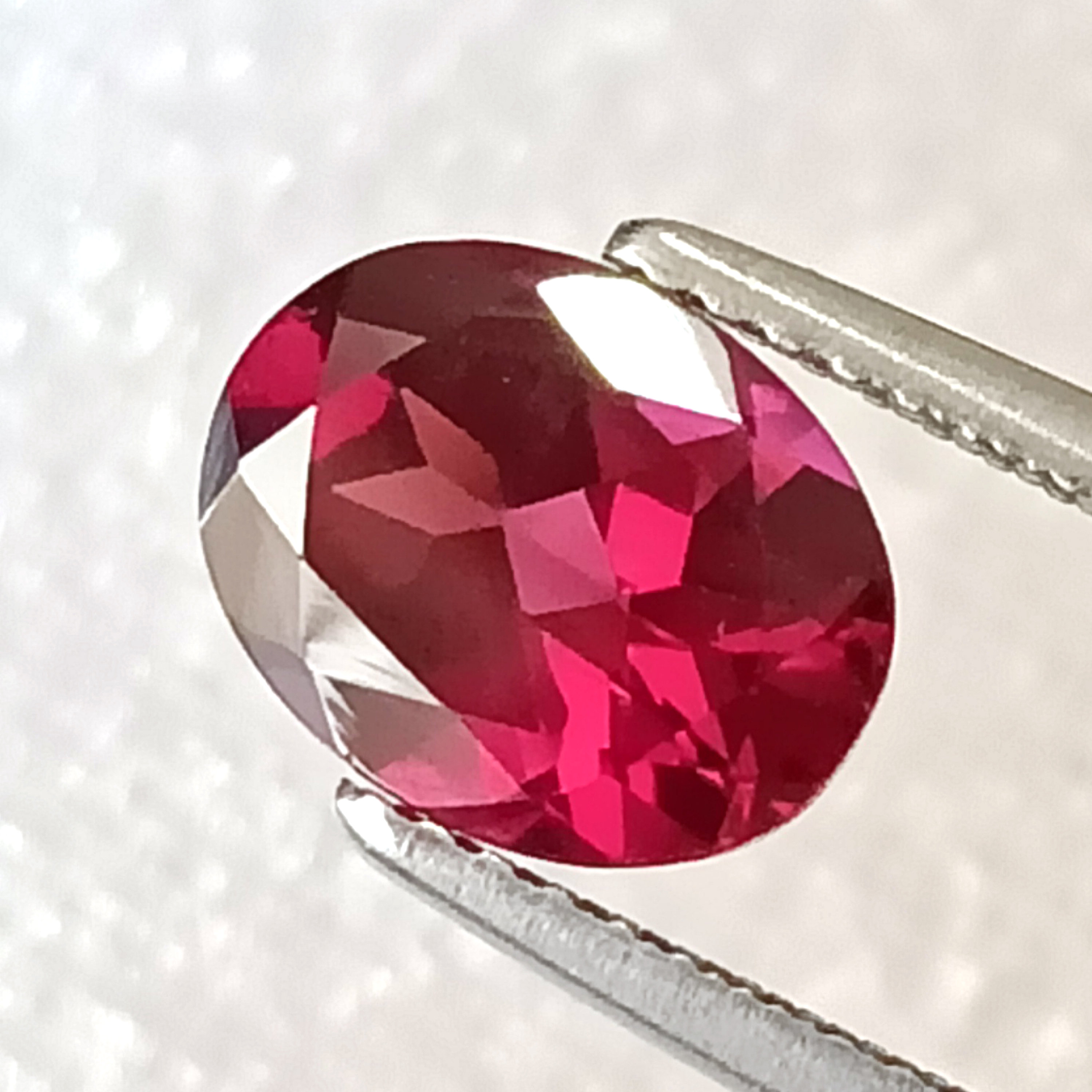 Raspberry Garnet , 2 Carat + , African Garnet , 2.36 Cttw , Tanzania ...