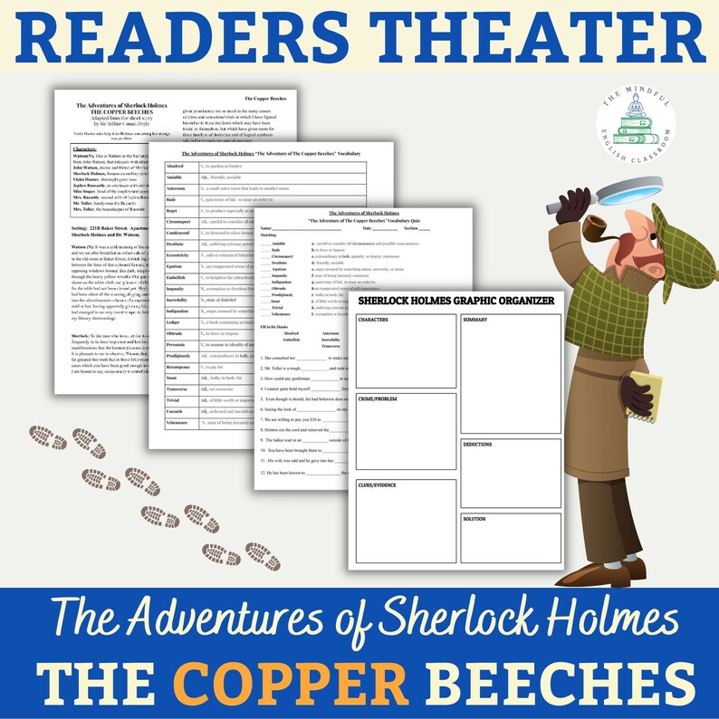 Sherlock Holmes Readers Theater Script: Copper Beeches (digital ...