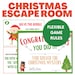 Christmas Escape Room Game | Family Game Night | Printable Party Game ...