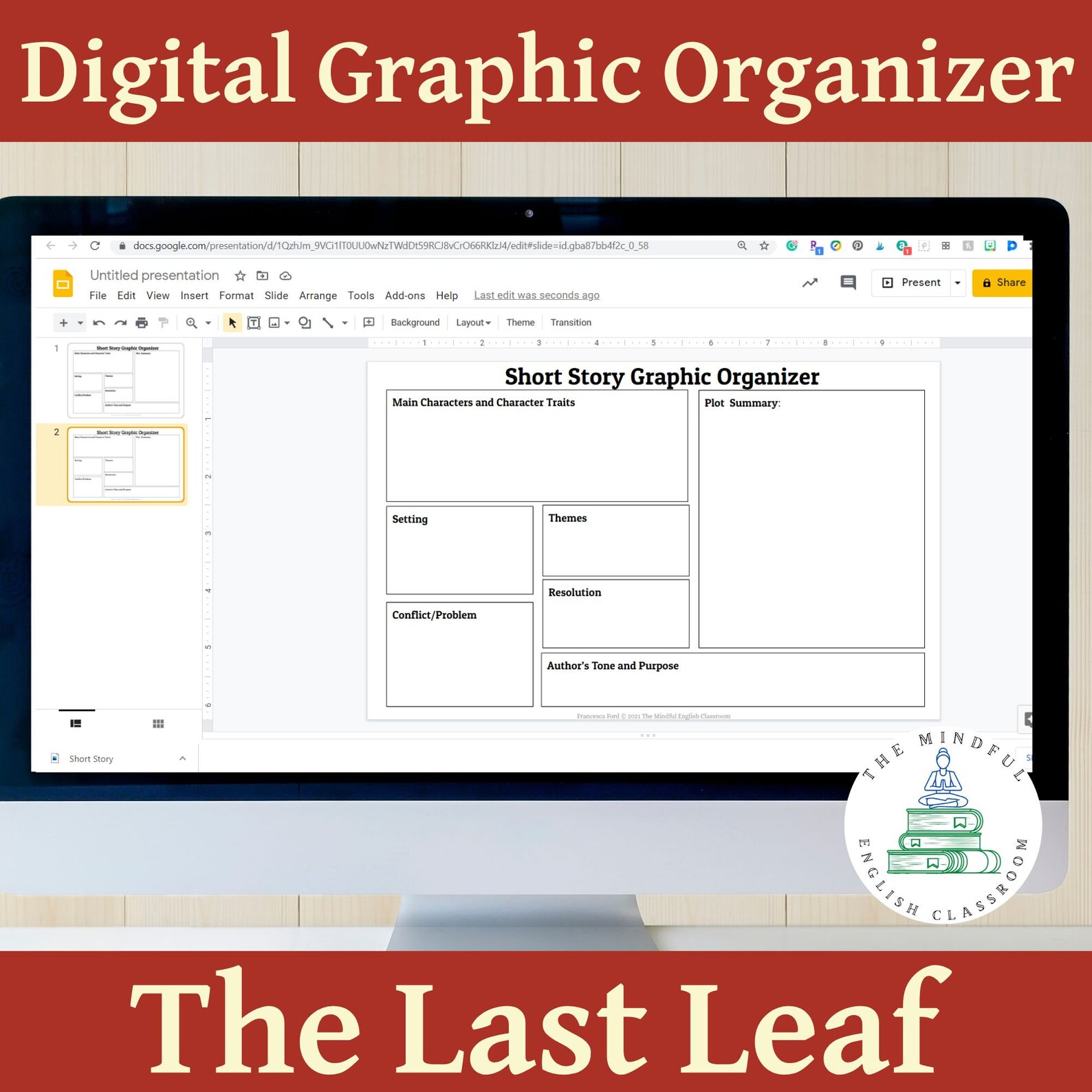 The Last Leaf Readers Theater Script, Grades 7-12 (digital Download) - Etsy