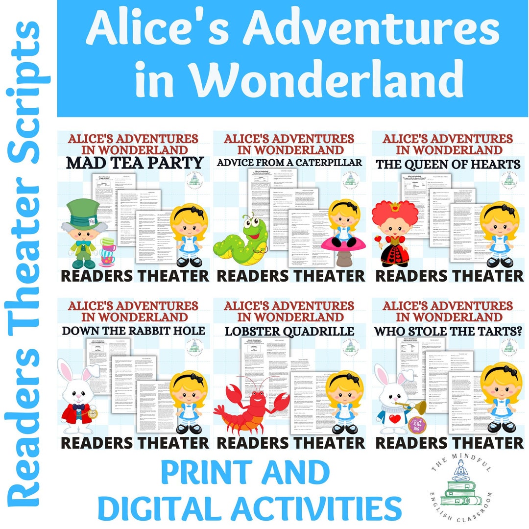 Alice in Wonderland, Readers Theater Script, Educational Resource ...