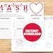 Valentine's MASH Game Printable: Party Activity (PDF) - Etsy