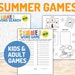 Summer Games Bundle: Printable Party Games (instant Download) - Etsy