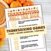 Thanksgiving Party Games, Roll the Dice, Family Game Night ...