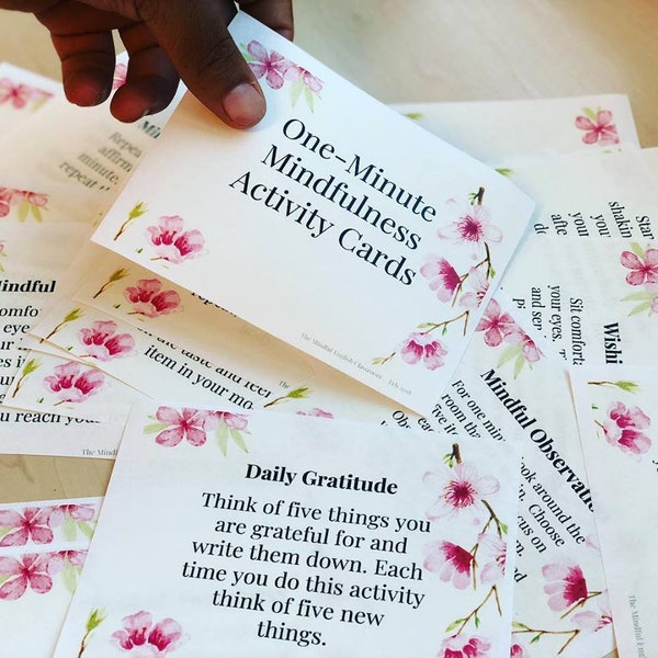 Meditation Cards - Etsy