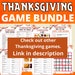 Thanksgiving Roll the Dice Game: Printable Party Activity (digital ...