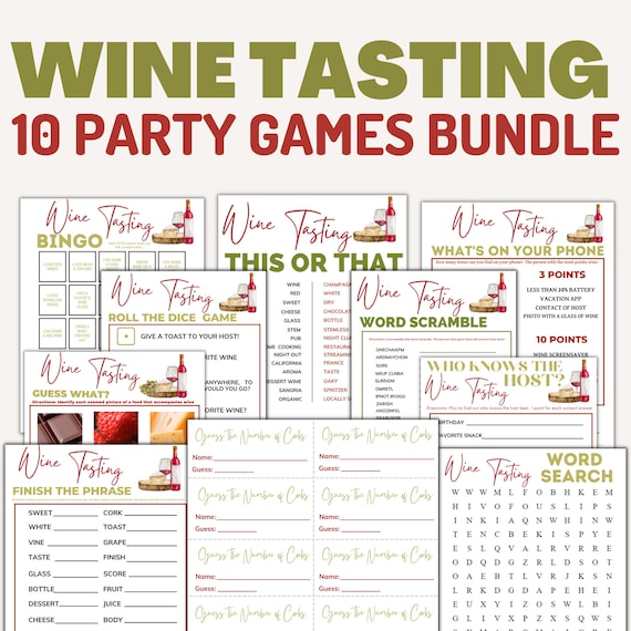 Wine Tasting Game Ideas Time To Play Some Wine Games | Wine Folly