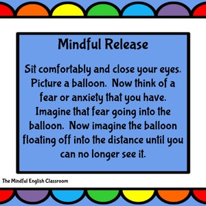 Mindfulness Activity Cards: One-minute Games (digital Download) - Etsy