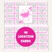 Pink Treasure Hunt, Scavenger Hunt Cards, Indoor, Outdoor, Baby Shower ...