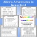 Alice in Wonderland Digital Escape Room: Grades 5-9 (PDF) - Etsy