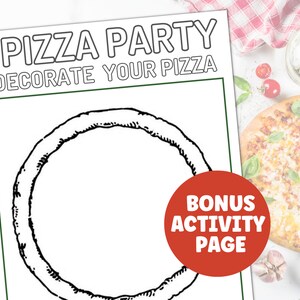 Pizza Party Game Bundle, A-Z This or That, Printable Party Games ...