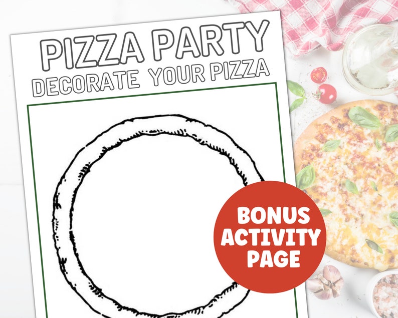 Pizza Party Game Bundle, A-Z This or That, Printable Party Games ...
