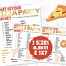 Pizza Party Game Bundle, Pizza Name Game, Printable Party Games ...