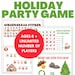 Christmas Escape Room Game | Family Game Night | Printable Party Game ...