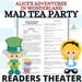Alice in Wonderland Readers Theater Script: Mad Tea Party (PDF) - Etsy