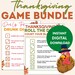 Thanksgiving and Friendsgiving Game Bundle | Family Game Night ...