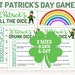 St Patrick's Day Roll the Dice Game | Family Game Night | Printable ...