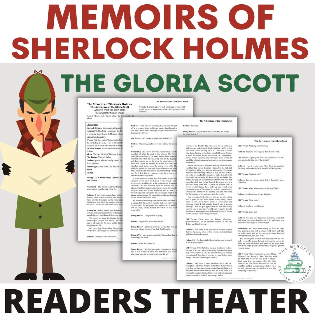 Sherlock Holmes Readers Theater Script: the Gloria Scott (digital ...