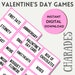 Valentine's Day Charades or Draw It Cards: Printable Party Game ...