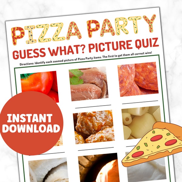 Pizza Party - Etsy