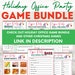 Holiday Office Party Game | Roll the Dice Game | Printable Party Game ...