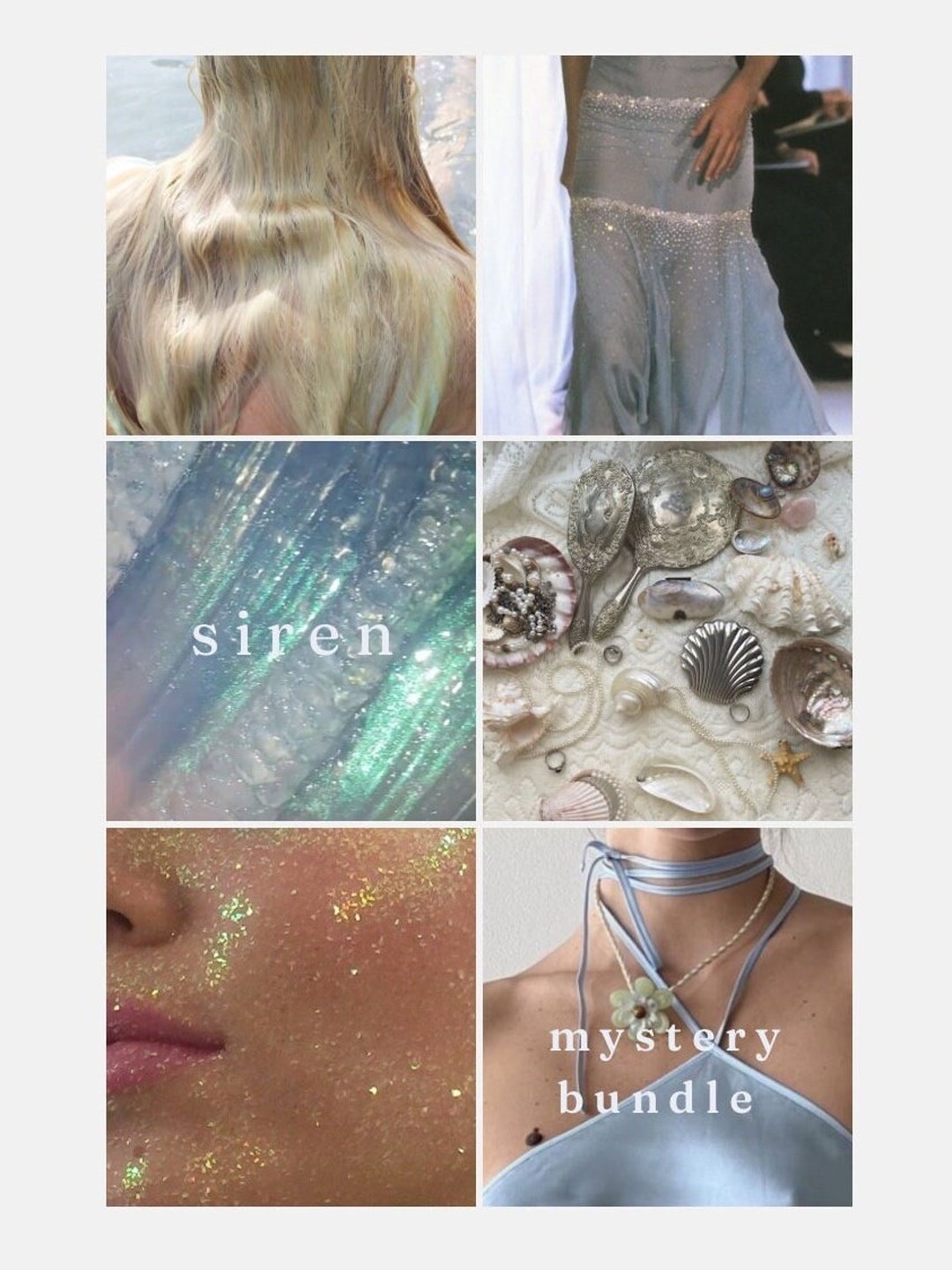 Vintage Siren Mermaid Aesthetic Mystery Clothing Bundle - Etsy