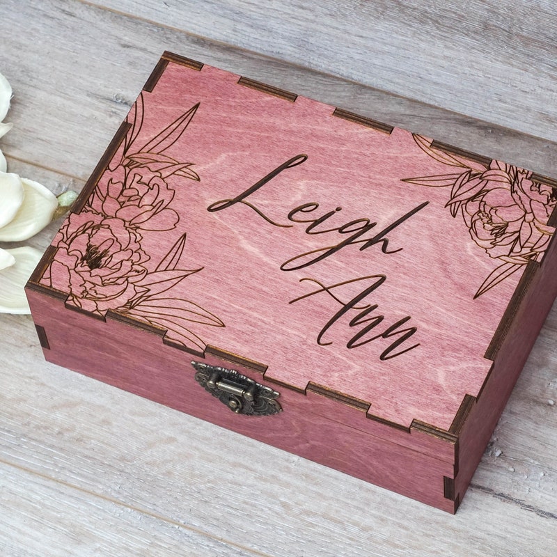 Rustic Keepsake Box - Etsy